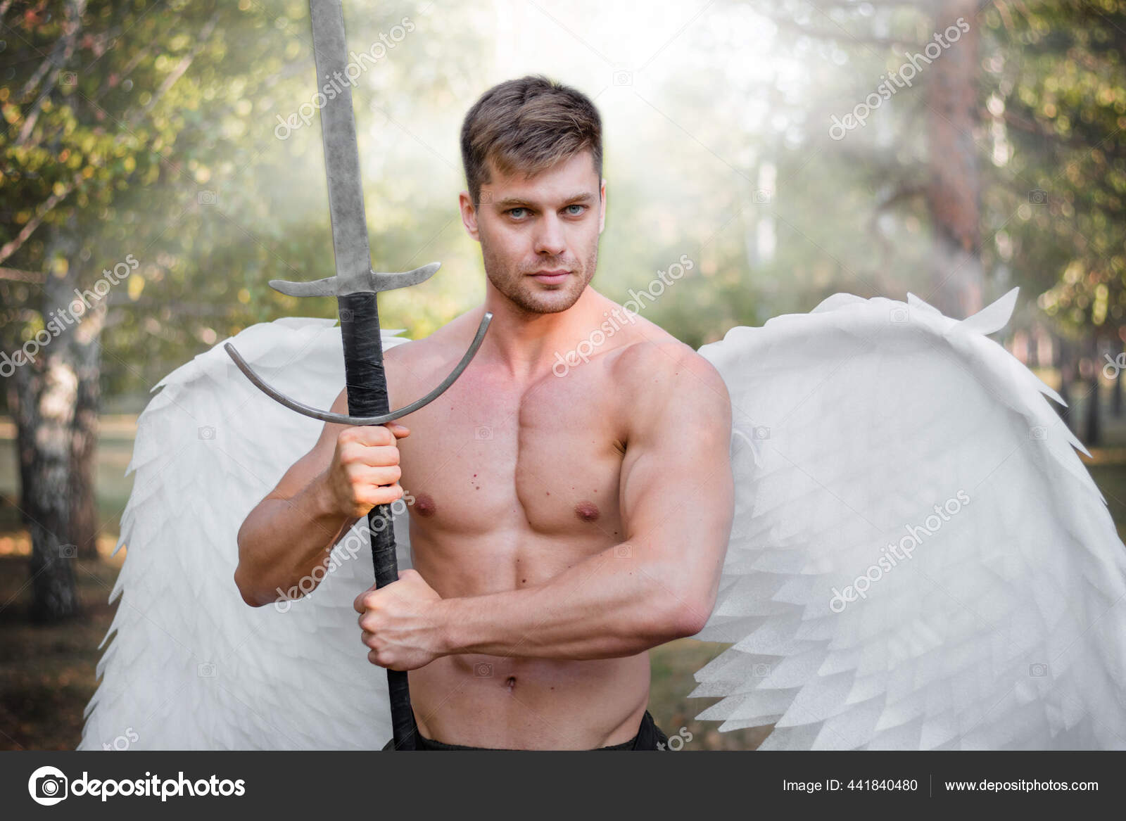 Male Angel Warrior Armor
