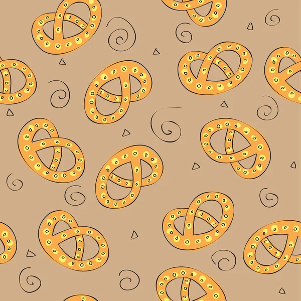 Hand drawn pretzel - Seamless pattern Stock Vector Image by ©Brill ...
