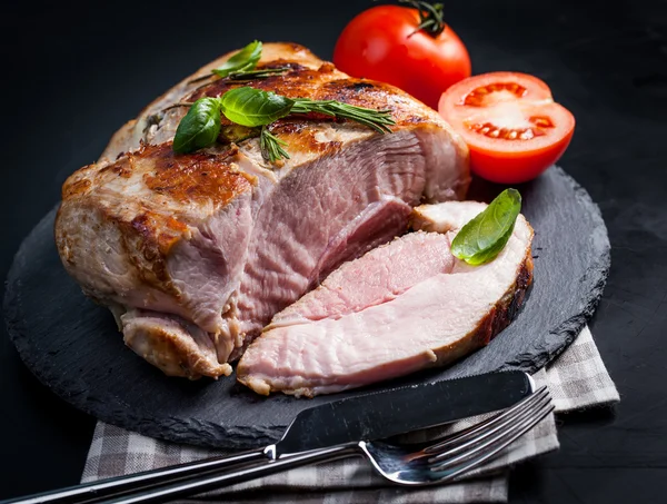 Sliced Bacon block Stock Photo by ©Kazlouskaya 98078920