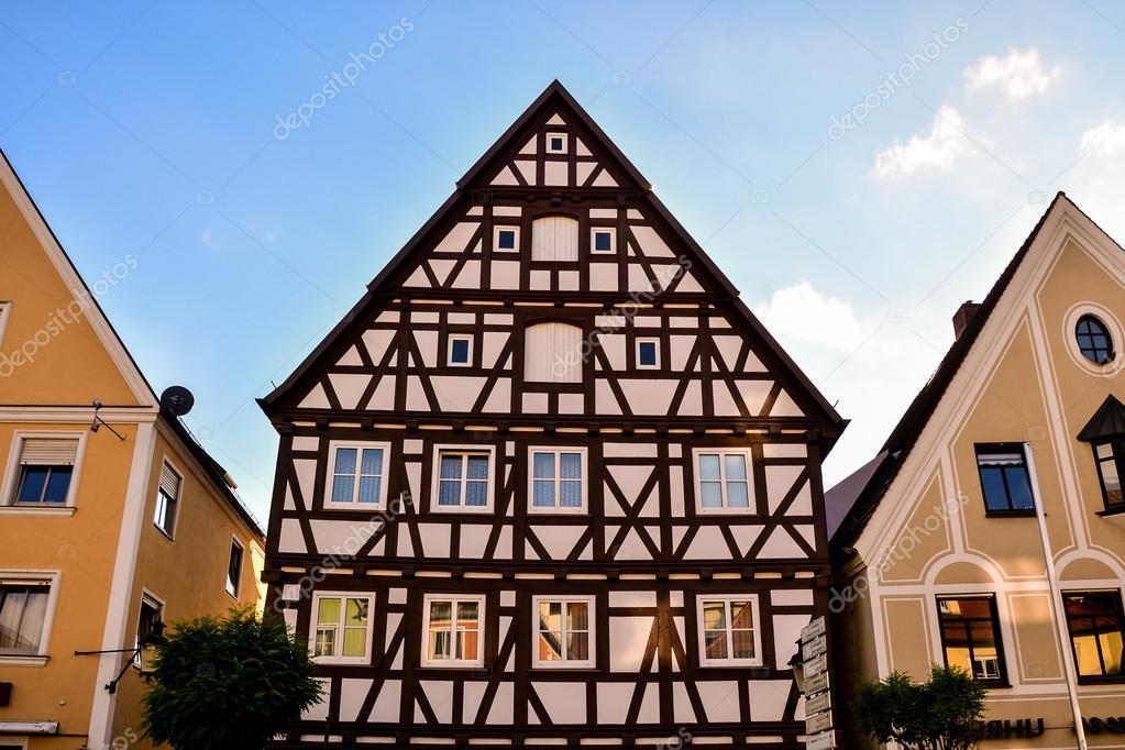 Classic Architecture European Building Village Stock Photo by ...