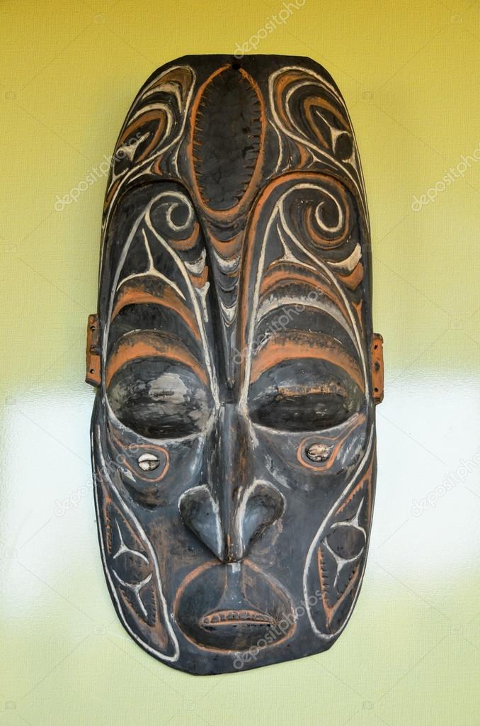 Typical Wooden Face Mask Stock Photo by ©underworld1 57942915