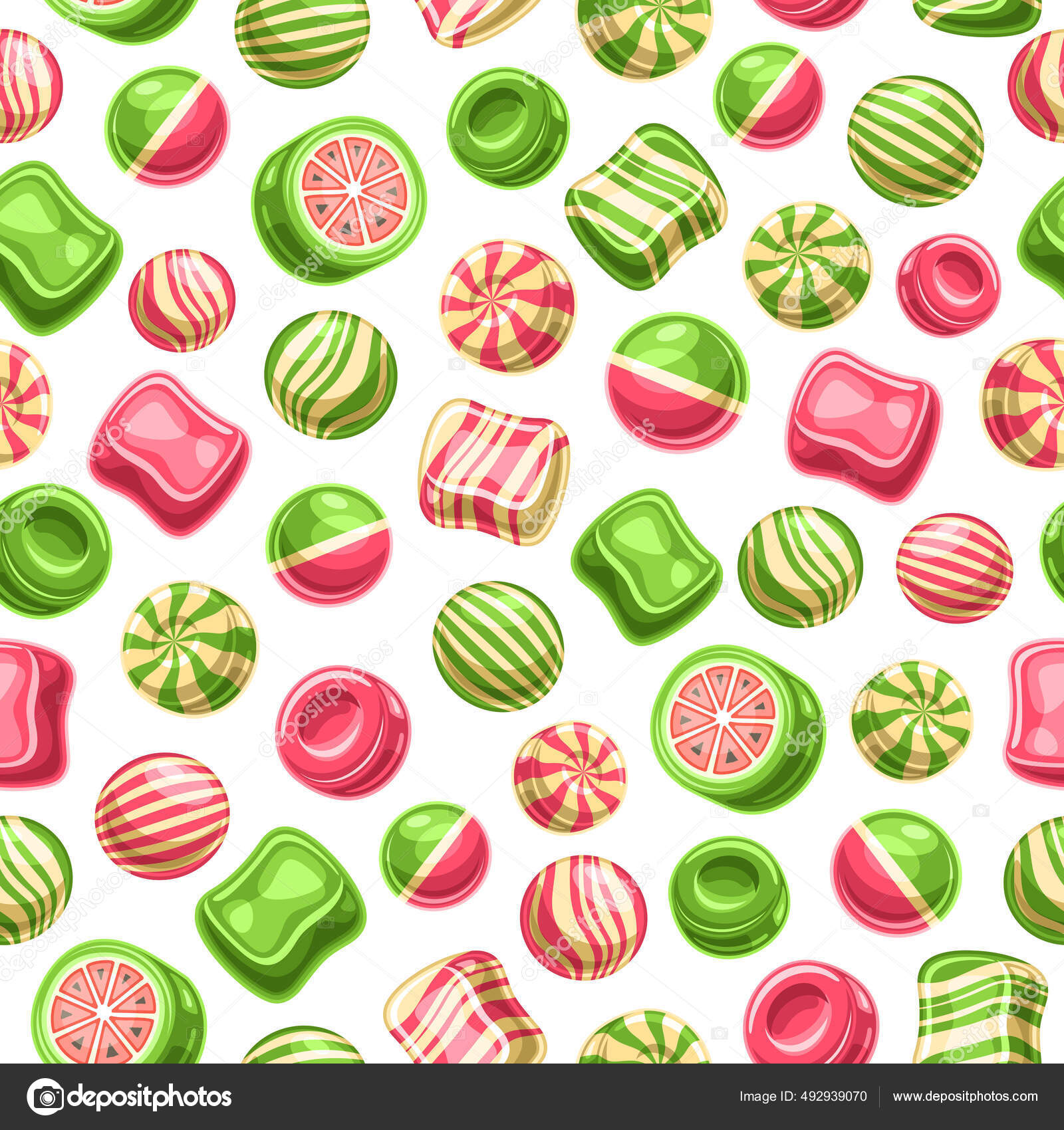 Candy Background Vector