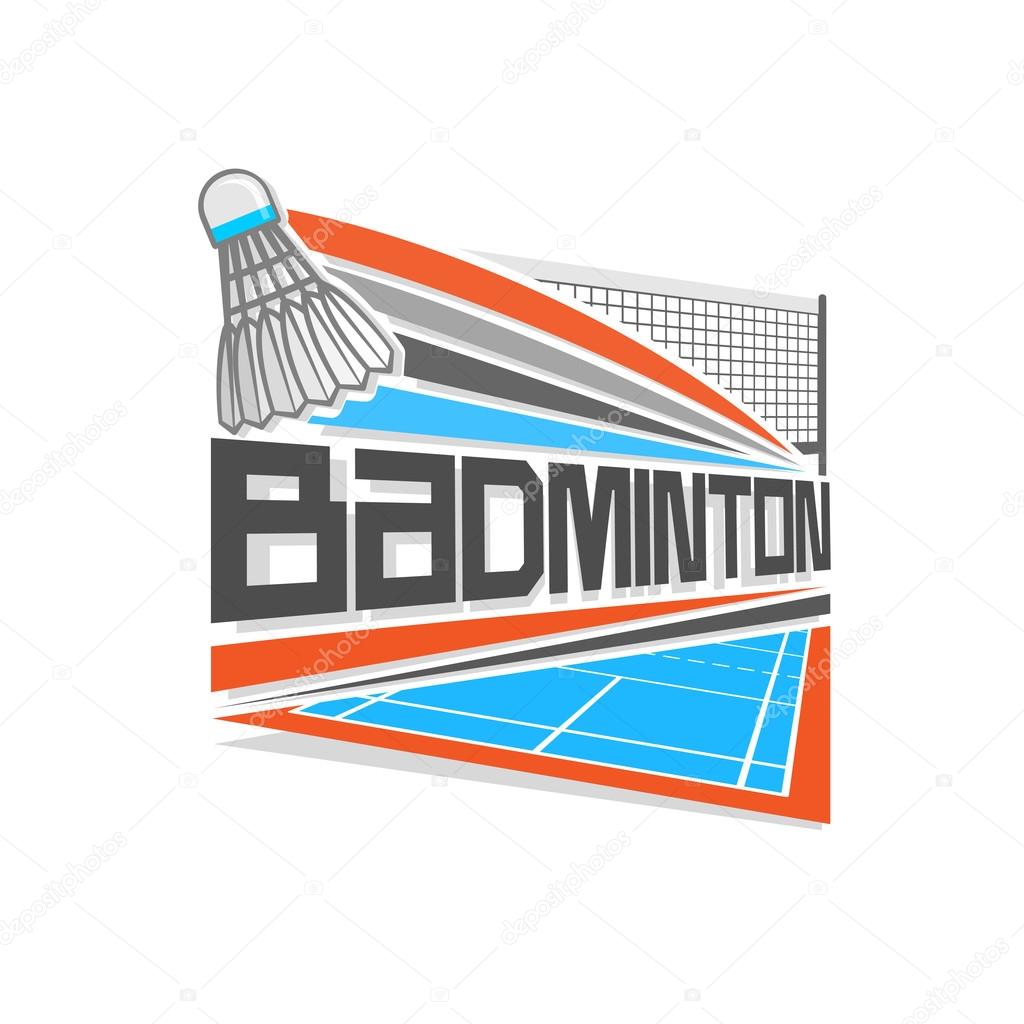 Badminton logo Stock Vector by ©mihmihmal 78871978