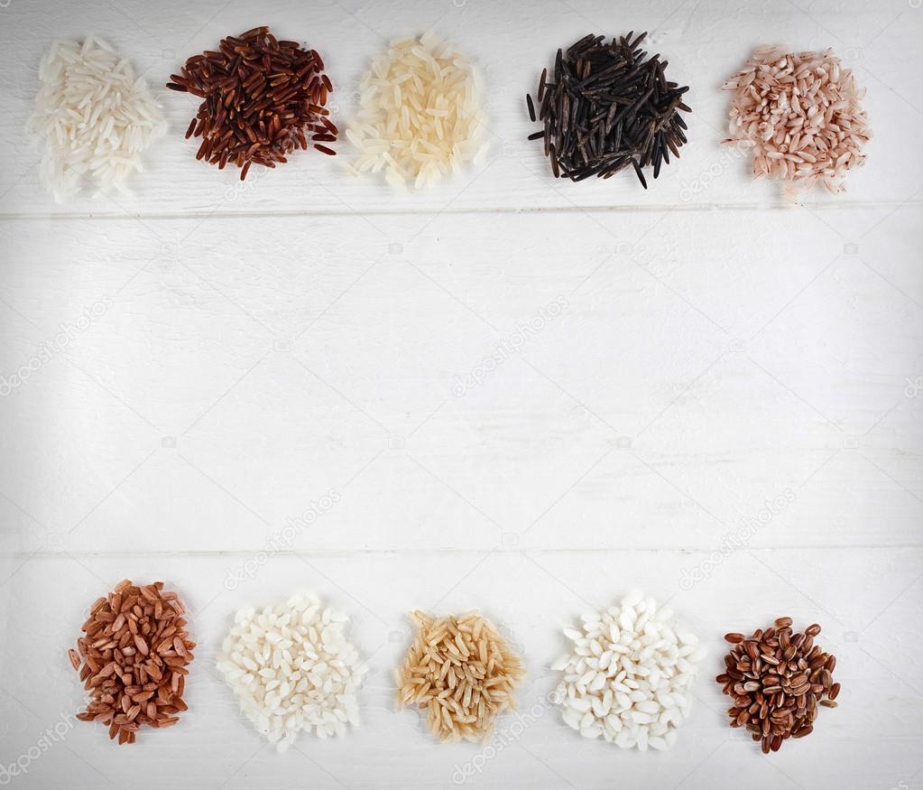 Rice collection — Stock Photo © Madllen #57289993