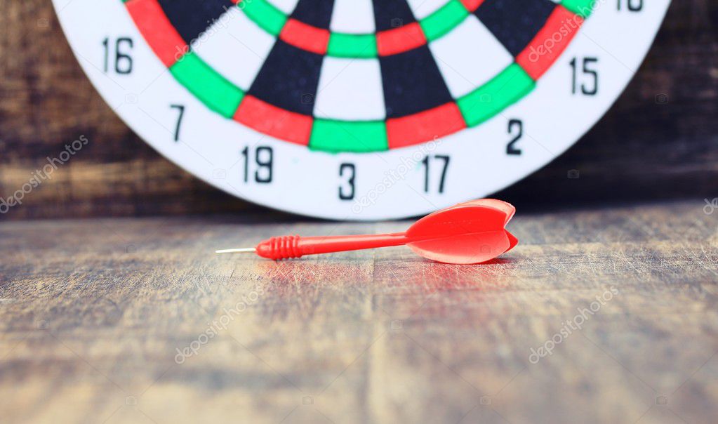 Throw darts texture background — Stock Photo © oilslo #121861680