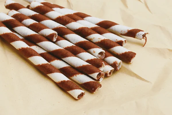 Chocolate wafer straws Stock Photos, Royalty Free Chocolate wafer ...