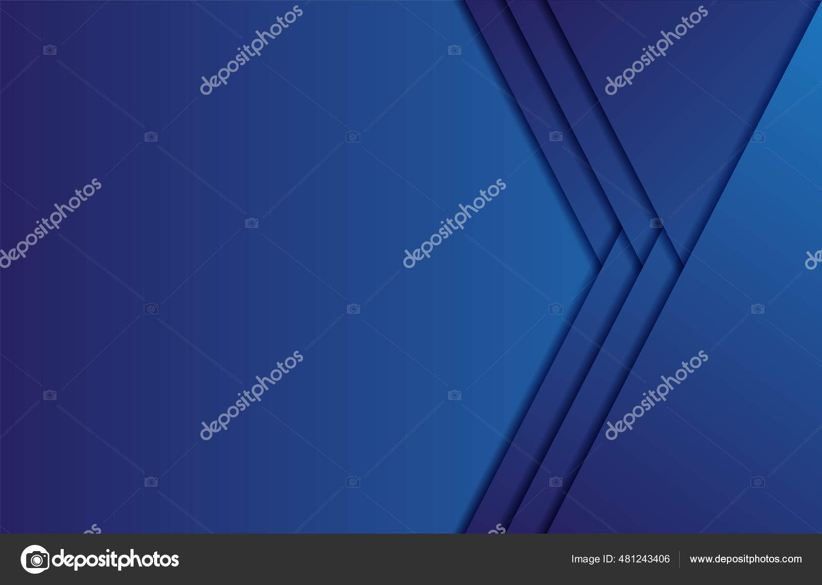 Modern Blue Abstract Presentation Background Shadow Layered Light ...