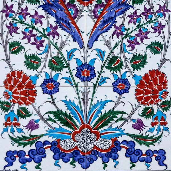 Turkish ceramic tiles oriental pattern Stock Photo by ©Vlada.Z 116804016