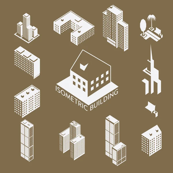 Simple icons: Buildings icons Stock Vector by ©rlmf.net 105816018