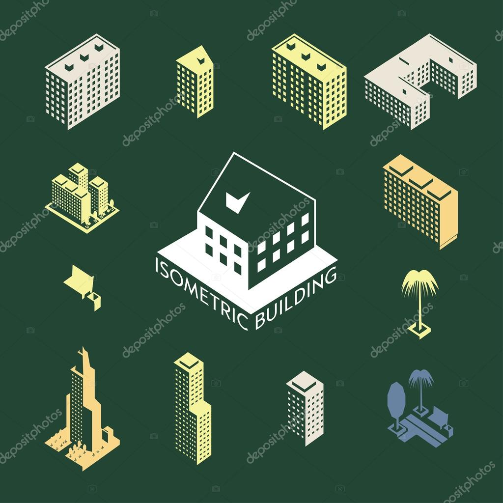 Building icon set Stock Vector by ©rlmf.net 115585580