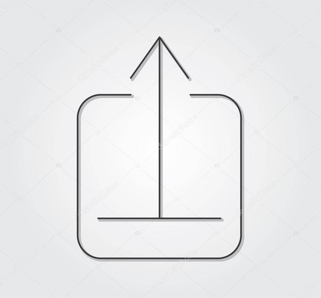 Simple web icon: thin style line Stock Vector Image by ©rlmf.net #77382576