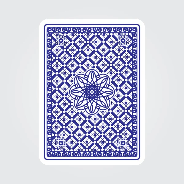 Playing card back side Stock Vector Image by ©Silantiy #148743651