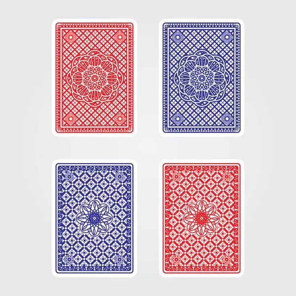 Playing Card Back Designs Stock Vector Image by ©gleighly #228196778