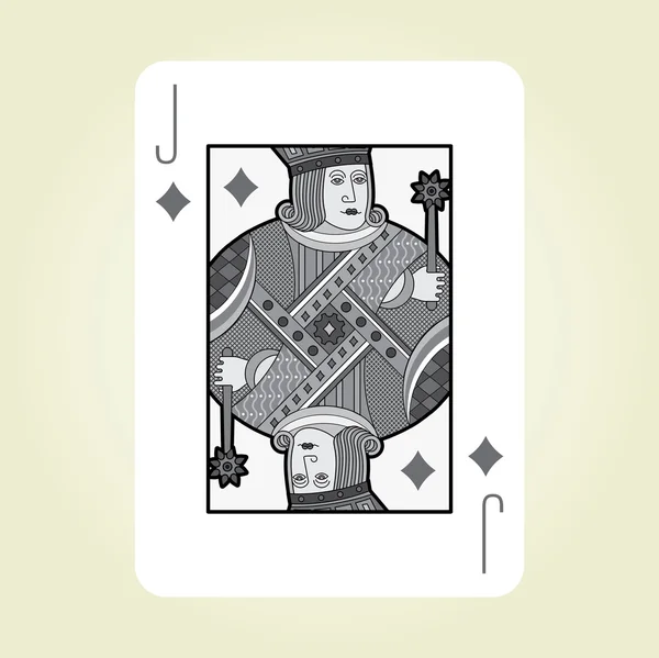 Single playing cards vector: King Diamonds Stock Vector by ©rlmf.net ...