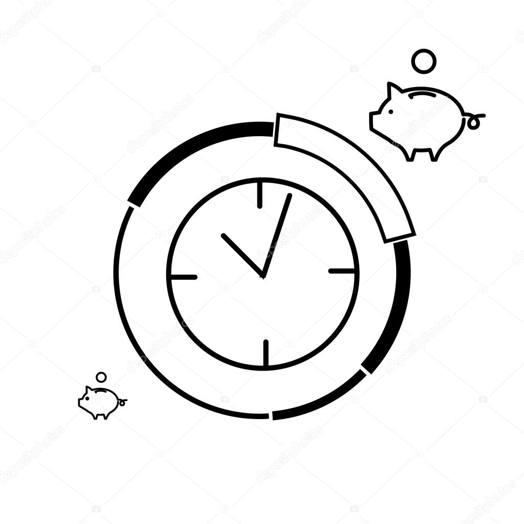Conceptual vector prime time icon Stock Vector Image by ©HonzaHruby ...