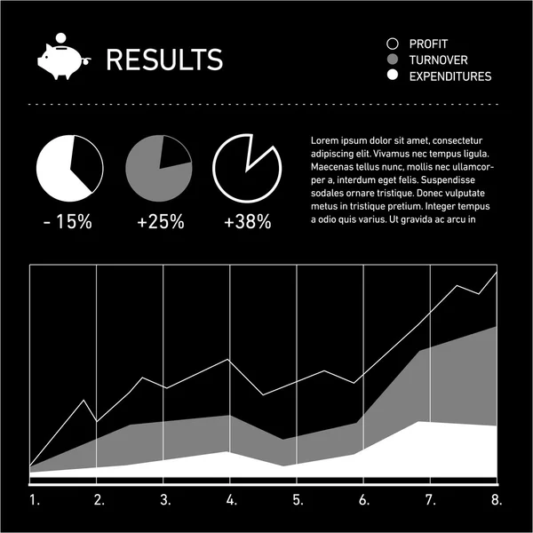 Conceptual infographic business results Stock Vector by ©HonzaHruby ...