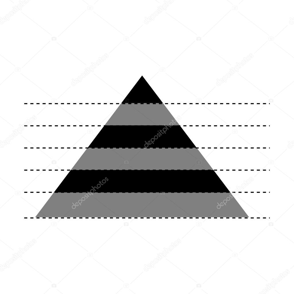 Conceptual infographic pyramid chart Stock Vector by ©HonzaHruby 111447722
