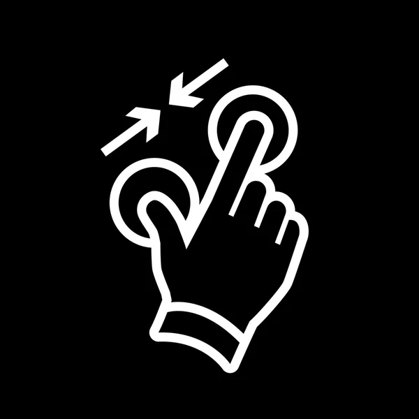 Hand gesture icon Stock Vector Image by ©HonzaHruby #68578909