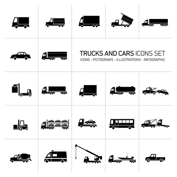 Truck icons set Stock Vector Image by ©Ironsv #111352662