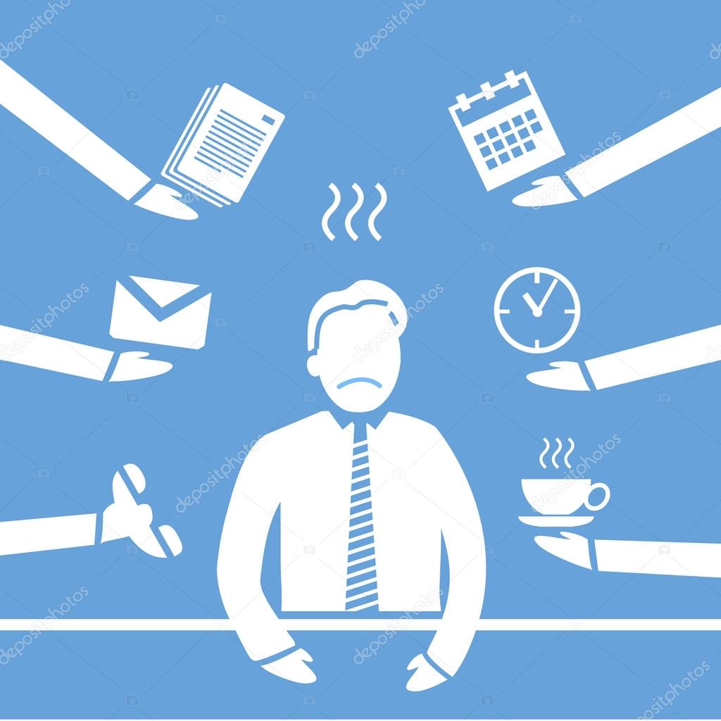 Stress in business icon — Stock Vector © HonzaHruby #68578257