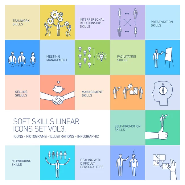 Soft skills icon Vector Art Stock Images | Depositphotos