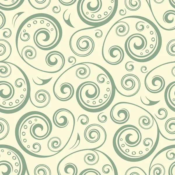 Seamless scrollwork floral pattern — Stock Vector © ratselmeister #1997290