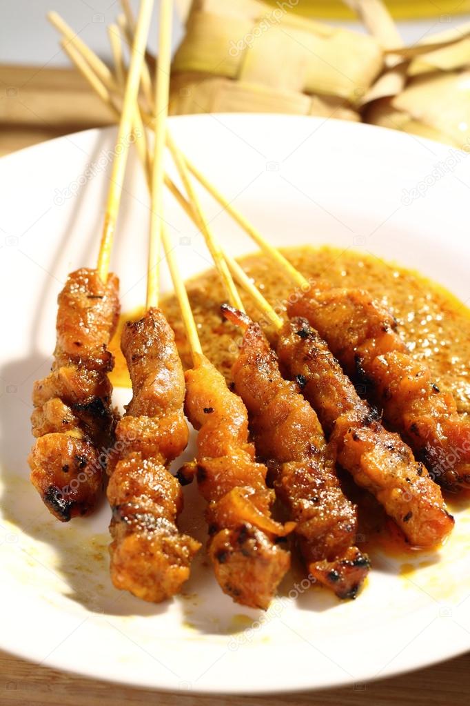 Satay — Stock Photo © dolphfynlow #72801851