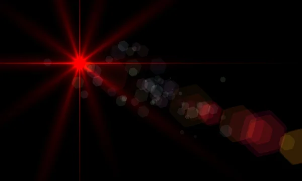 Red Optical Flares