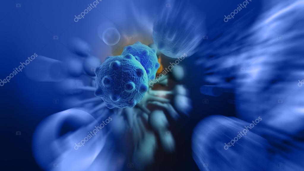 Cancer cell — Stock Photo © vitanovski #62598633