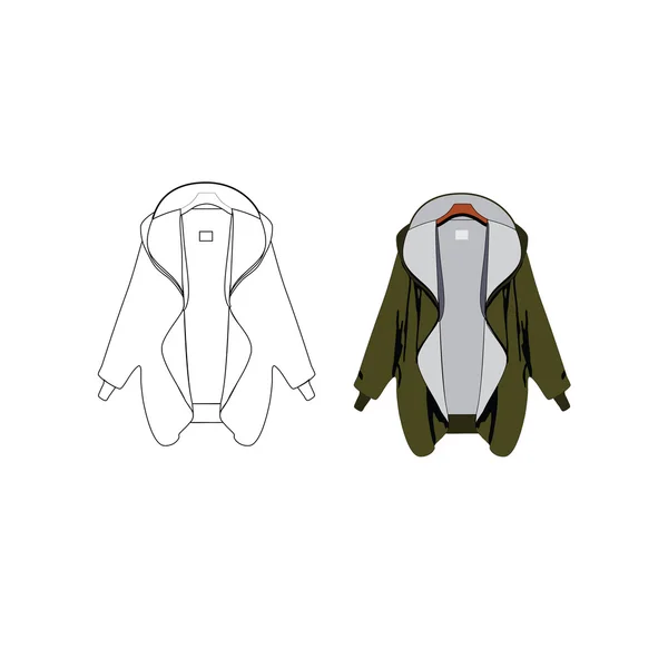 College jacket, Royalty-free College jacket Vector Images & Drawings ...