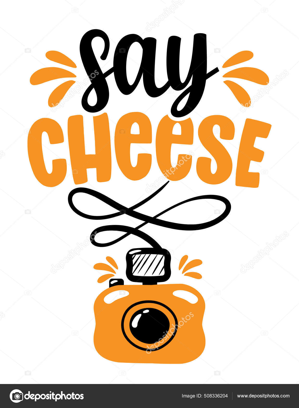Say Cheese Clip Art