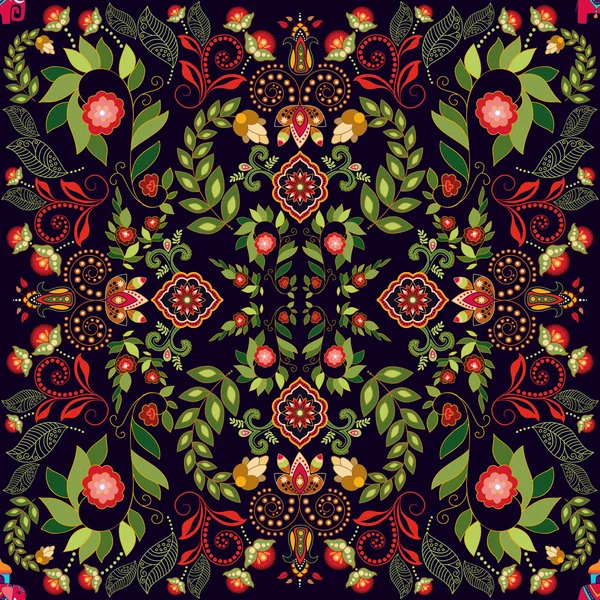 Geometrical tile pattern. Ornamental background Stock Vector, Royalty ...