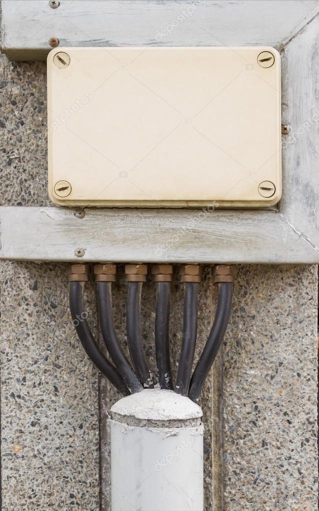 Main circuit box breaker in factory. — Stock Photo © jk1991 #84956564
