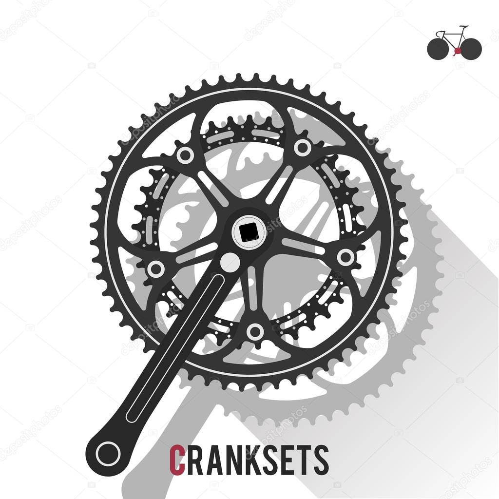 Bike Crank Vector