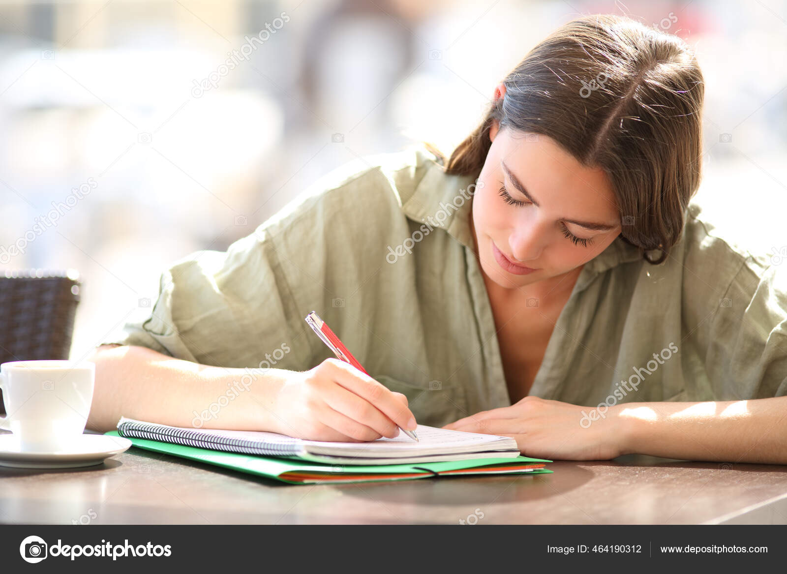 Students Taking Notebooks