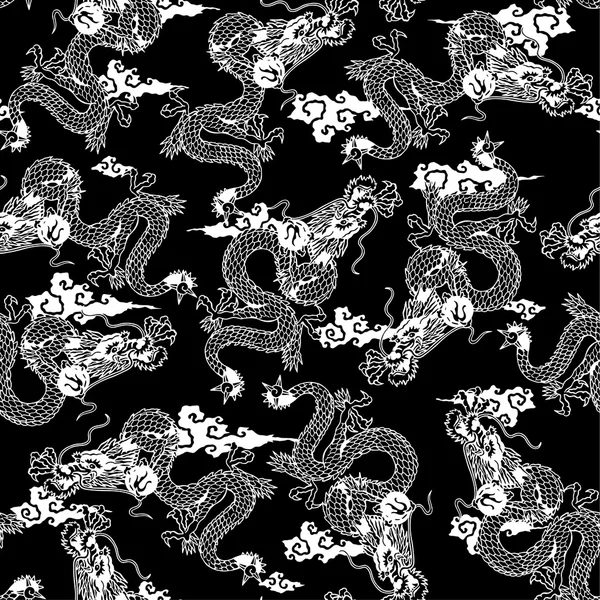 Dragon pattern Vector Art Stock Images | Depositphotos