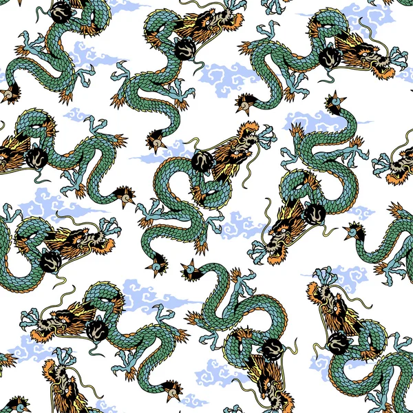 Dragon pattern Vector Art Stock Images | Depositphotos