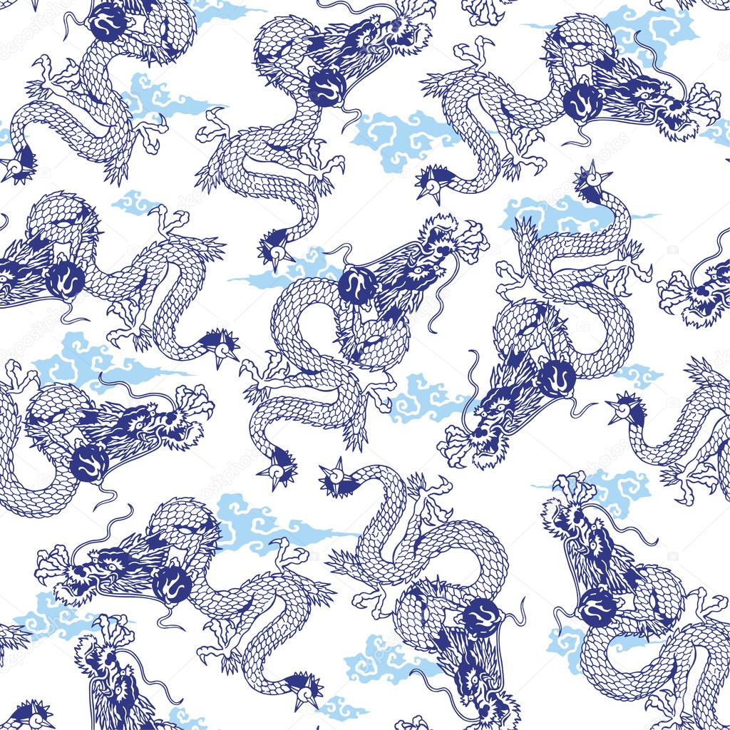 Dragon pattern Stock Vector Image by ©daicokuebisu #59518553