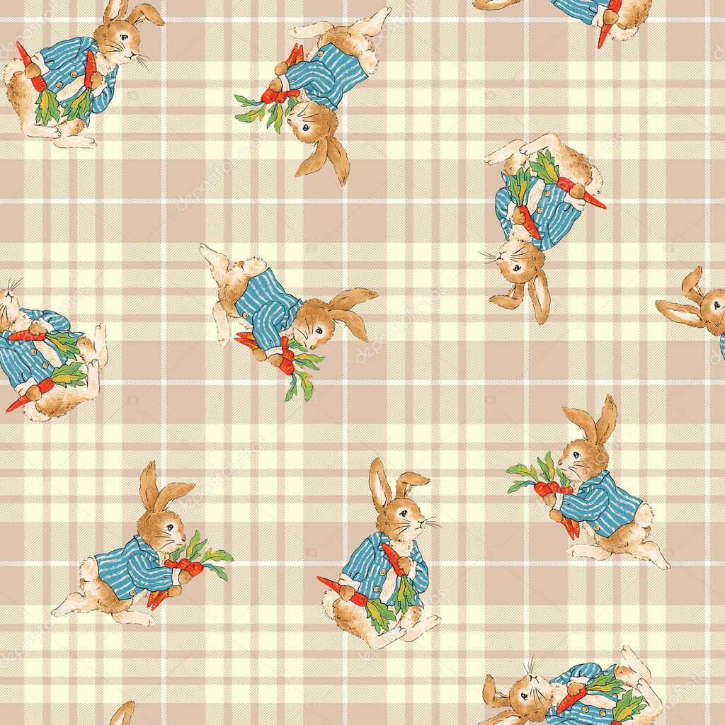 Pattern of rabbit Stock Illustration by ©daicokuebisu #66694289