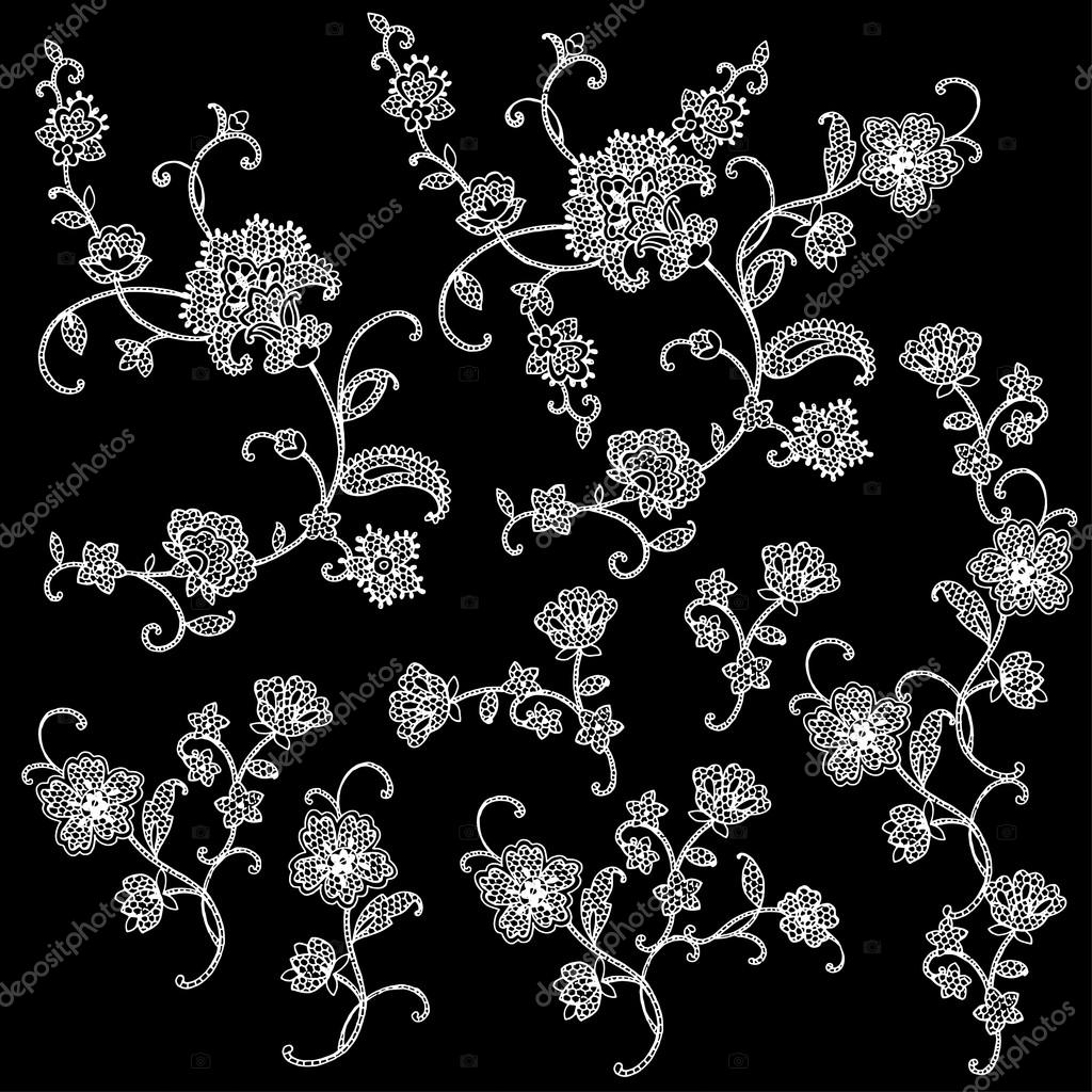 Illustration of the lace Stock Vector Image by ©daicokuebisu #80682684