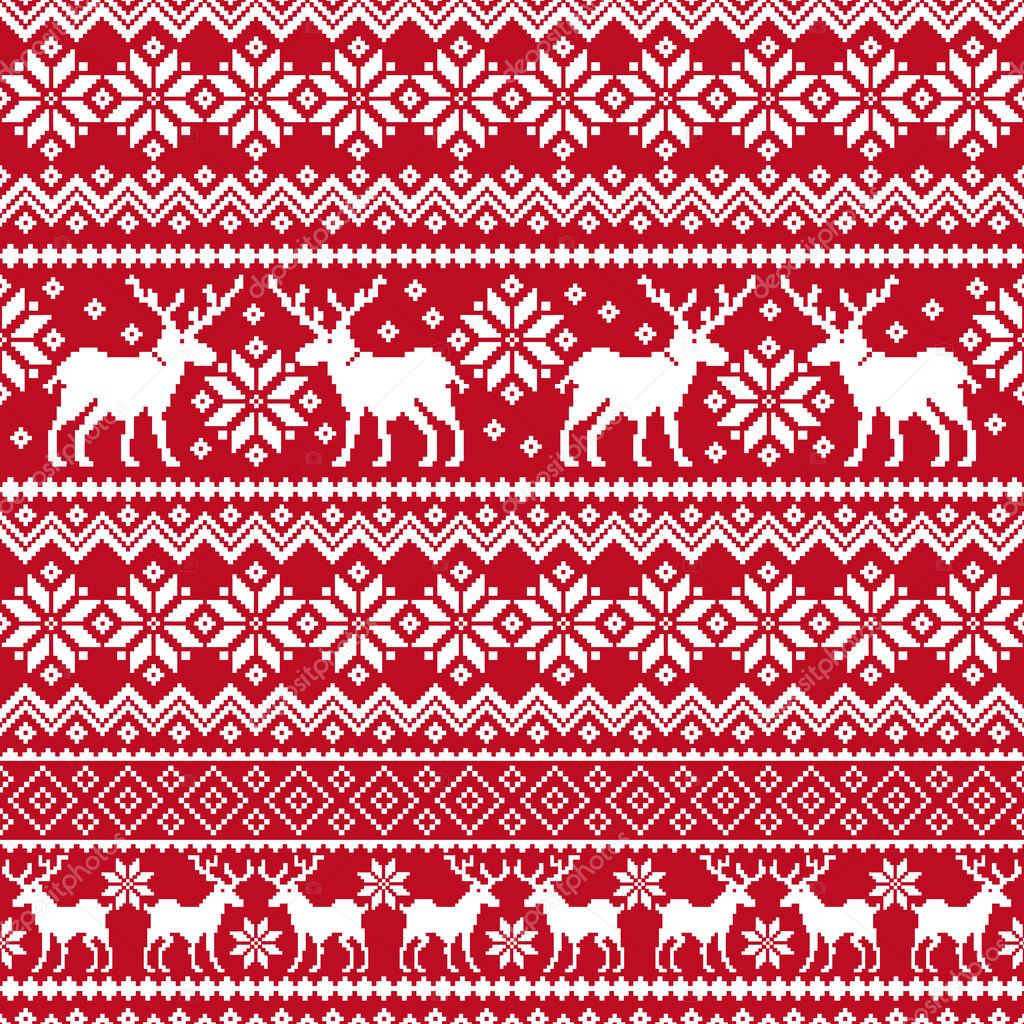 Nordic tradition pattern Stock Vector Image by ©daicokuebisu #81842182