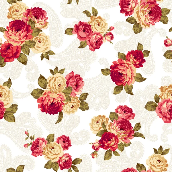 Pattern of rose, — Stock Vector © daicokuebisu #67953933