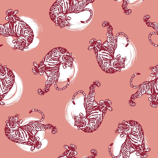 Japanese tiger Vector Art Stock Images | Depositphotos