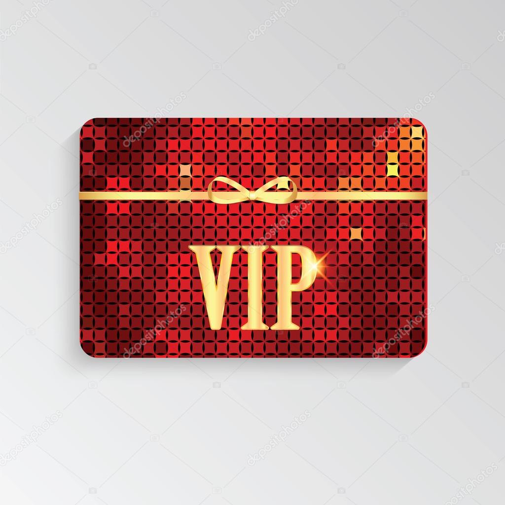 VIP cards with gold letters and ribbon.Elegant invitation VIP ca Stock ...