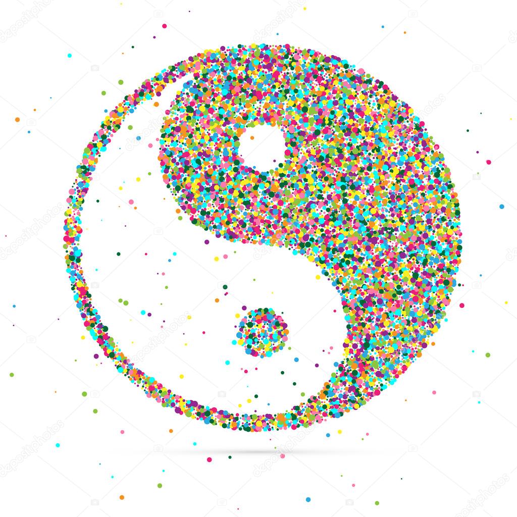 Ying yang symbol of harmony and balance Stock Vector by ©Netkoff 101862256