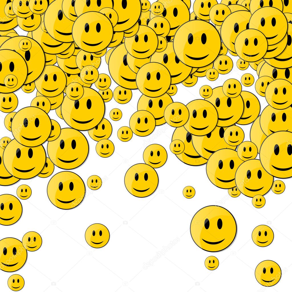 Happy face background Stock Vector Image by ©Netkoff #102561104