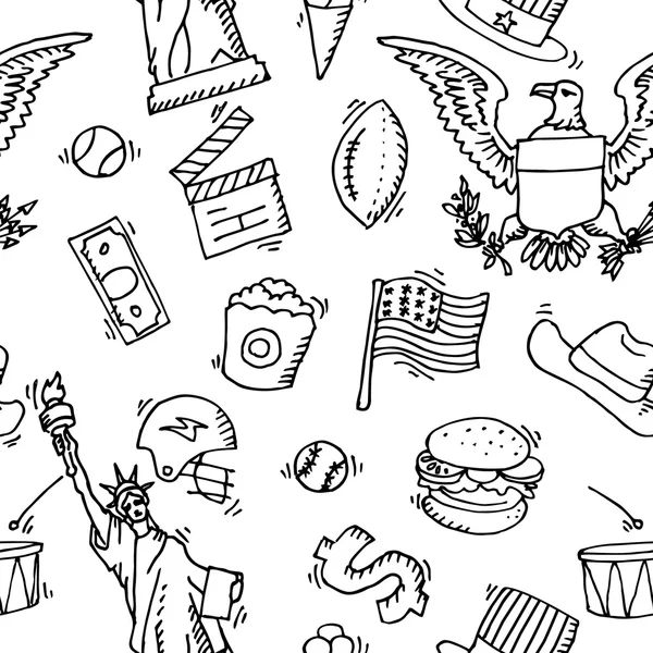 American Doodle set Stock Vector Image by ©Netkoff #103398042