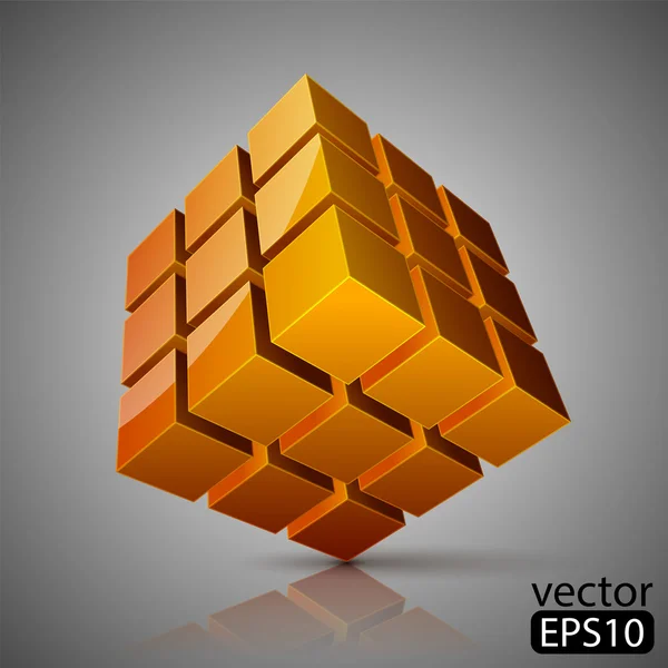 Cube 3D Stock Vector Image by ©Netkoff #58297315