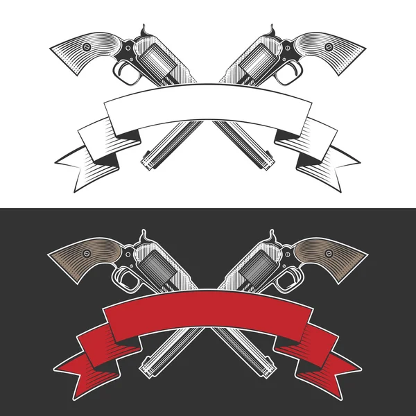 Six gun Vector Art Stock Images | Depositphotos