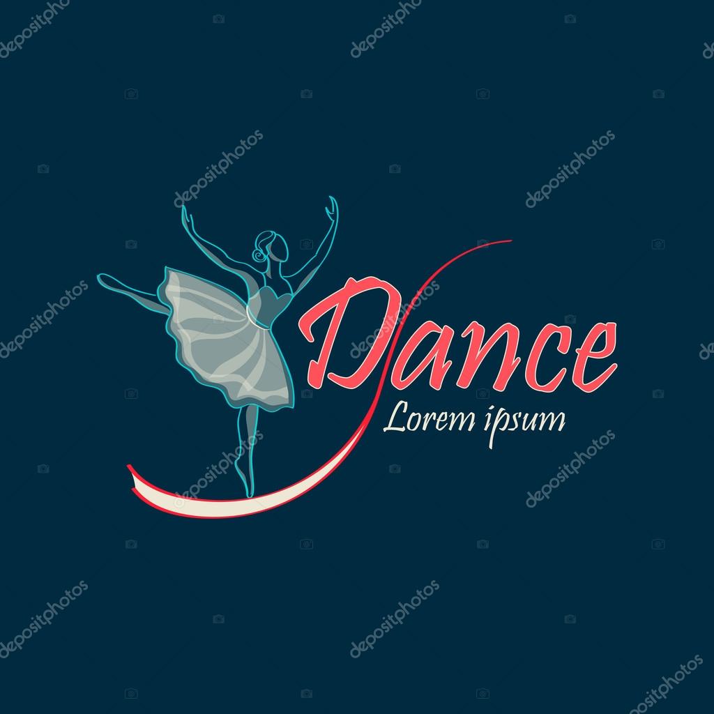 Dancing Logo Symbol Stock Vector by ©Netkoff 80136424